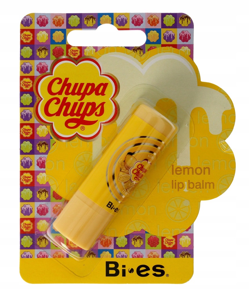 Bi-es Chupa Chups Pomadka ochronna Lemon 1szt - 12600815749 - oficjalne ...