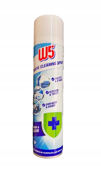 W5 - SPRAY DO DEZYNFEKCJI - UNIWERSALNY - 400 ML - 12423465152 ...