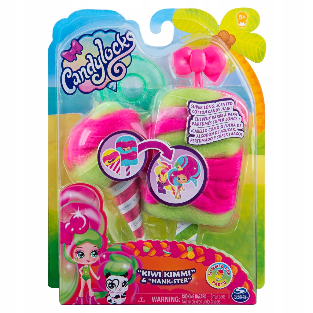 Candy Locks laleczka i zwierzaczek pachnące włosy - 9106366361 ...