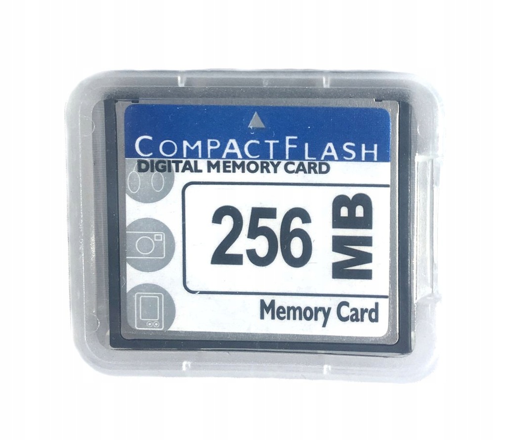 Karta pamięci Compact Flash CF 256MB CompactFlash - 12091460989 ...