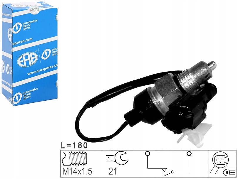 WŁĄCZNIK PRZEŁĄCZNIK CZUJNIK ŚWIATEŁ COFANIA [ERA] - 13293233154 ...