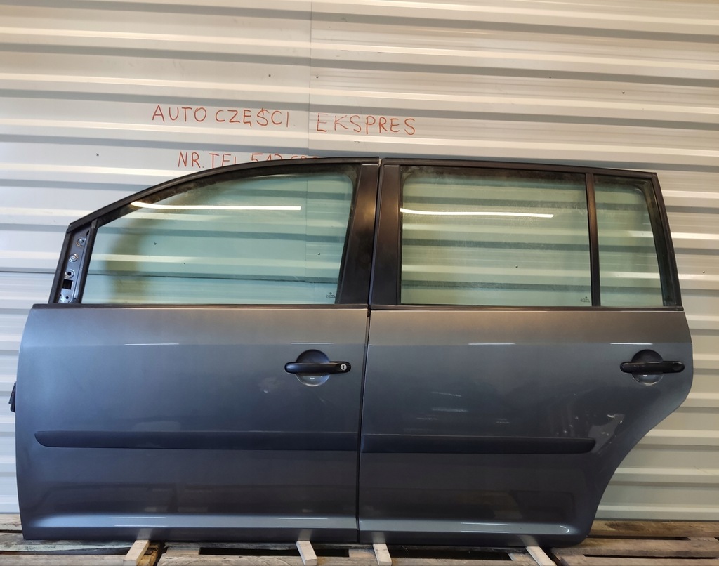 Drzwi lewy tył VW Touran ld7x kompletne - 12713387783 - oficjalne ...