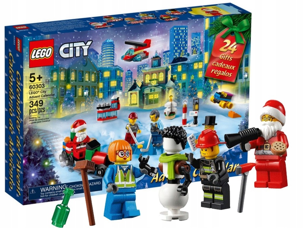 LEGO 60303 CITY KALENDARZ ADWENTOWY - 11178654434 - oficjalne archiwum Allegro
