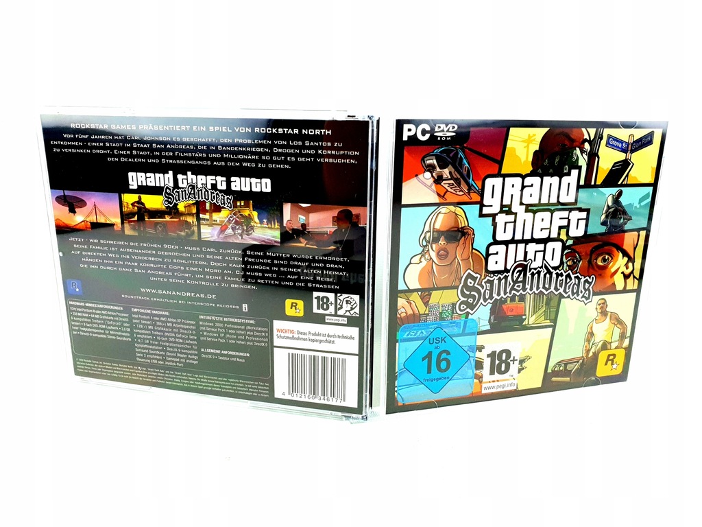Купить Grand Theft Auto San Andreas GTA SA Big Box ПК: отзывы, фото и ...
