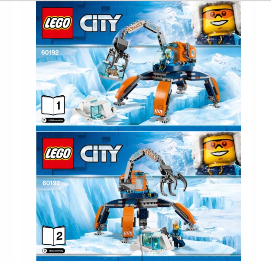 LEGO City 60192 łazik arktyczny instrukcja - 13168514291 - oficjalne ...