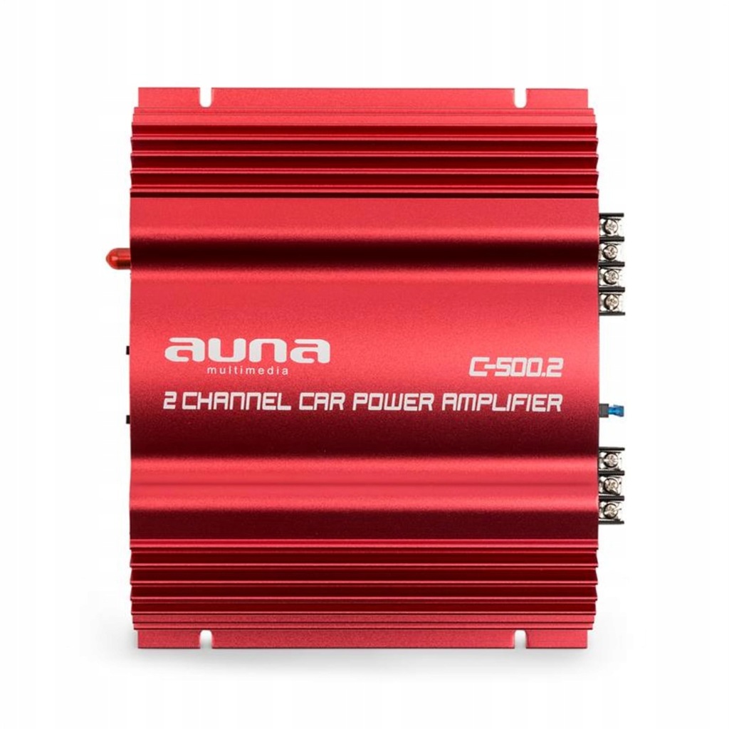 Wzmacniacz samochodowy 2-kanałowy Auna C500.2 95 W - 12982296158 - oficjalne archiwum Allegro