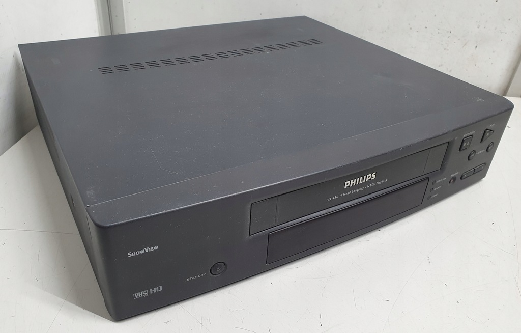 NAGRYWARKA MAGNETOWID VHS PHILIPS VR 456/58 BCM - 9324300009 - oficjalne archiwum Allegro