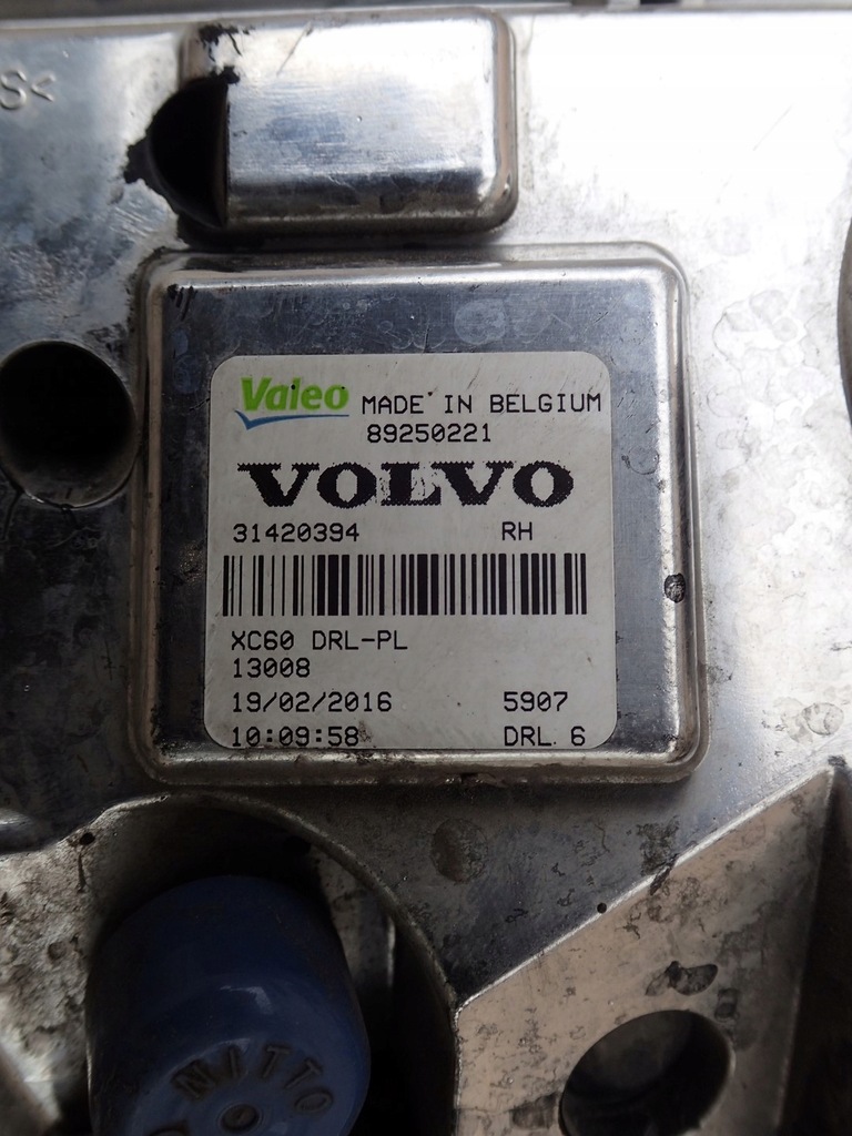 ŚWIATŁO LED DRL PRAWY VOLVO XC60 LIFT 31420394 - 10708429466 ...