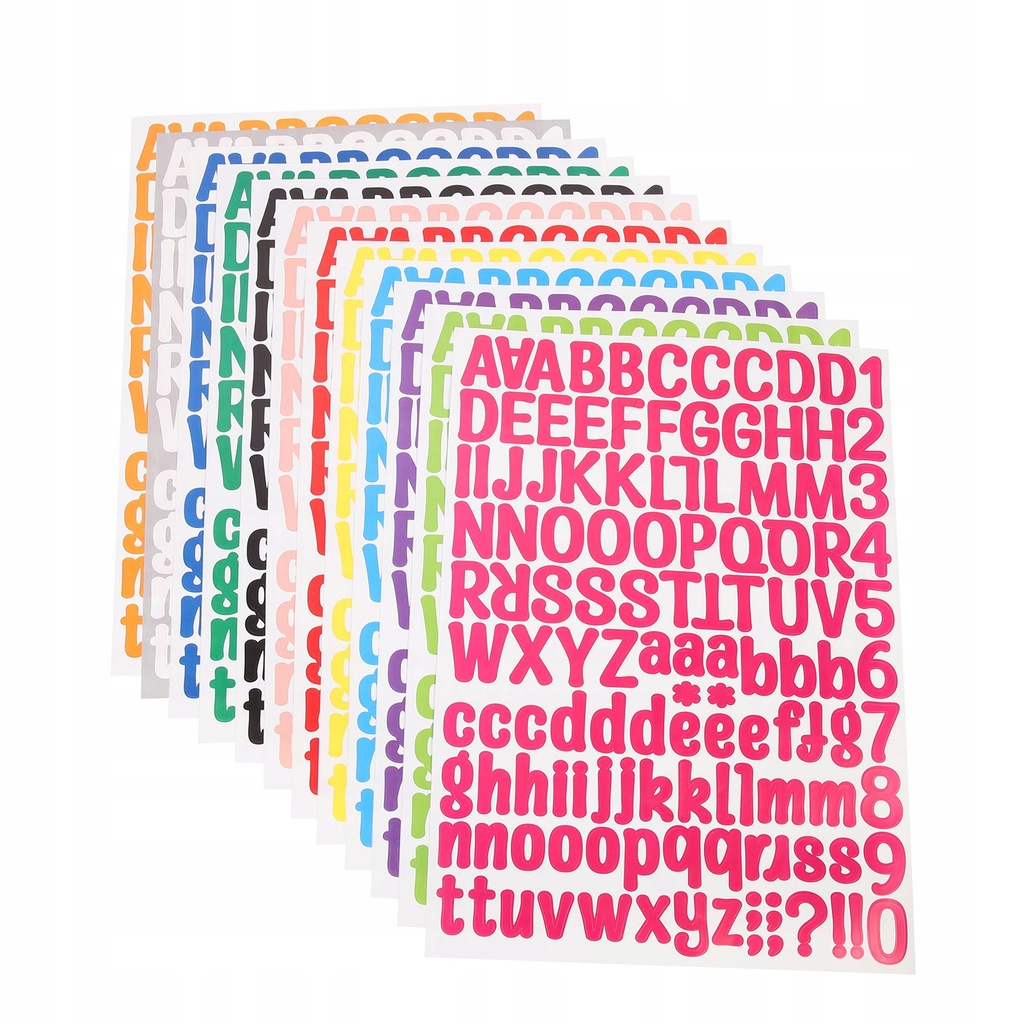 Alphabet Number Decals Abc Sticker - 14163575004 - oficjalne archiwum ...