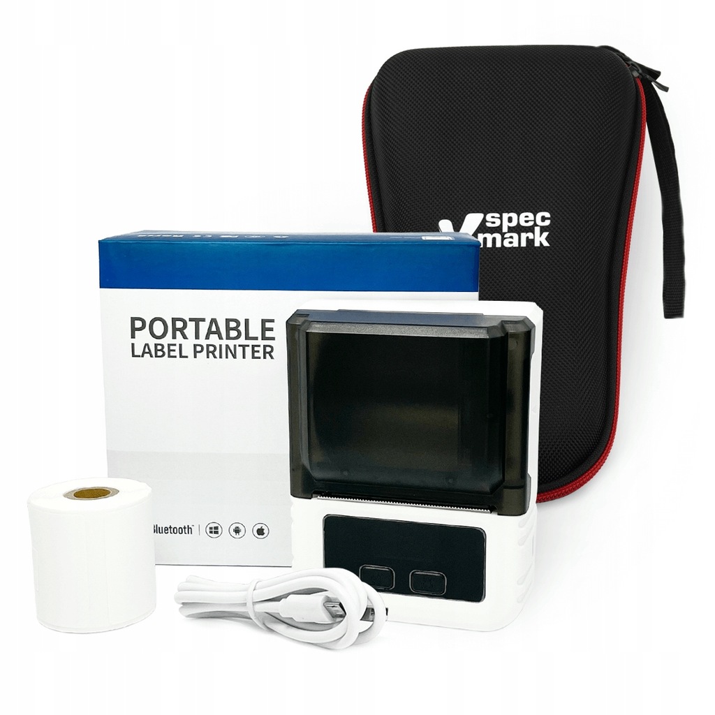 Drukarka etykiet BeMark PL M120 Bluetooth walizka - 12305499864 ...