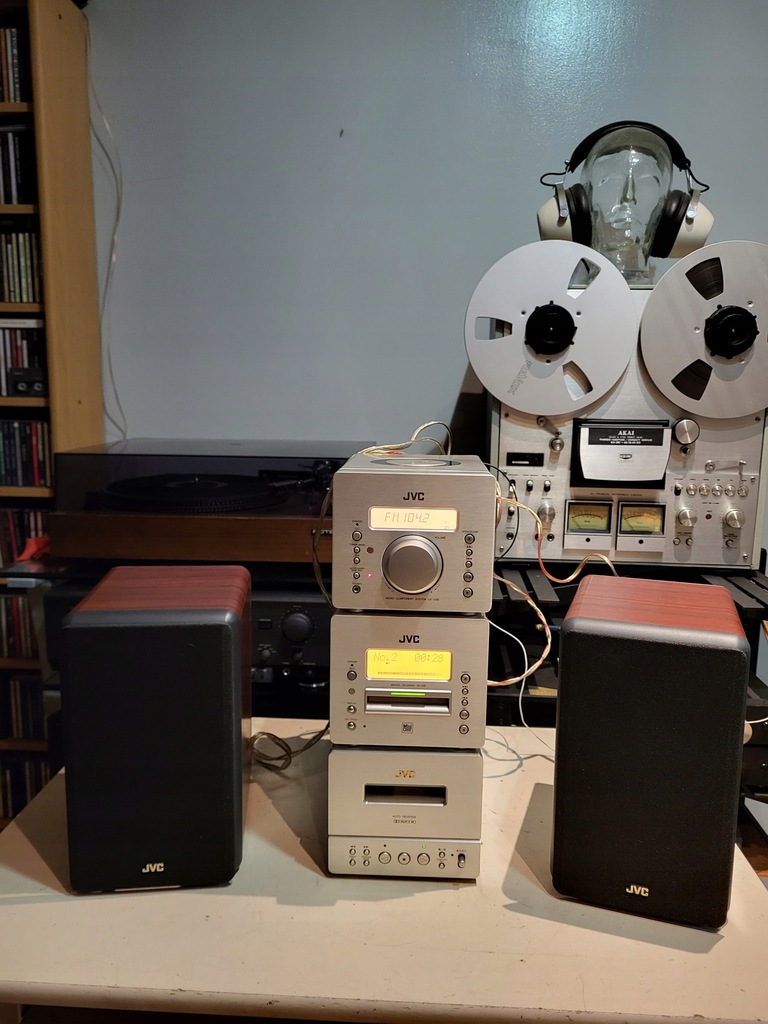 Wieża stereo JVC UX-D88. - 14976947844 - oficjalne archiwum Allegro