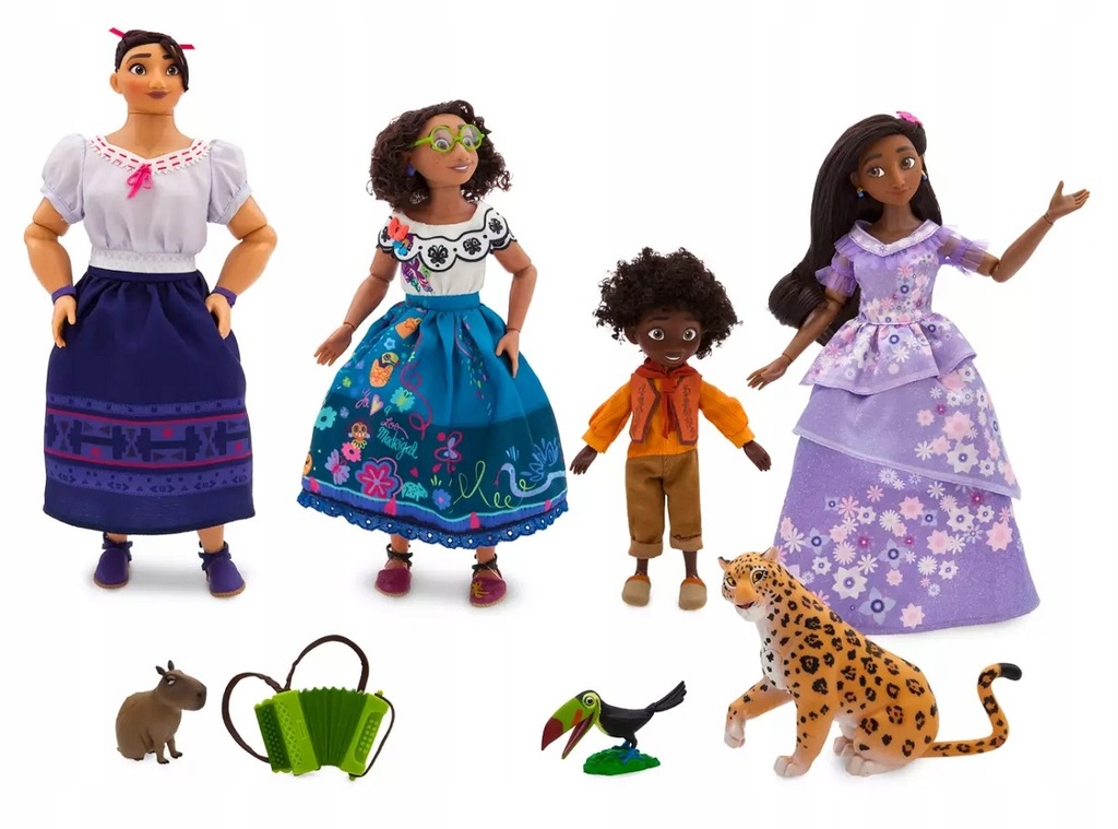 DISNEY Lalka Zestaw ENCANTO Mirabel Isabela Luisa - 12931552766 ... DISNEY Lalka Zestaw ENCANTO Mirabel Isabela Luisa - 12931552766 ...