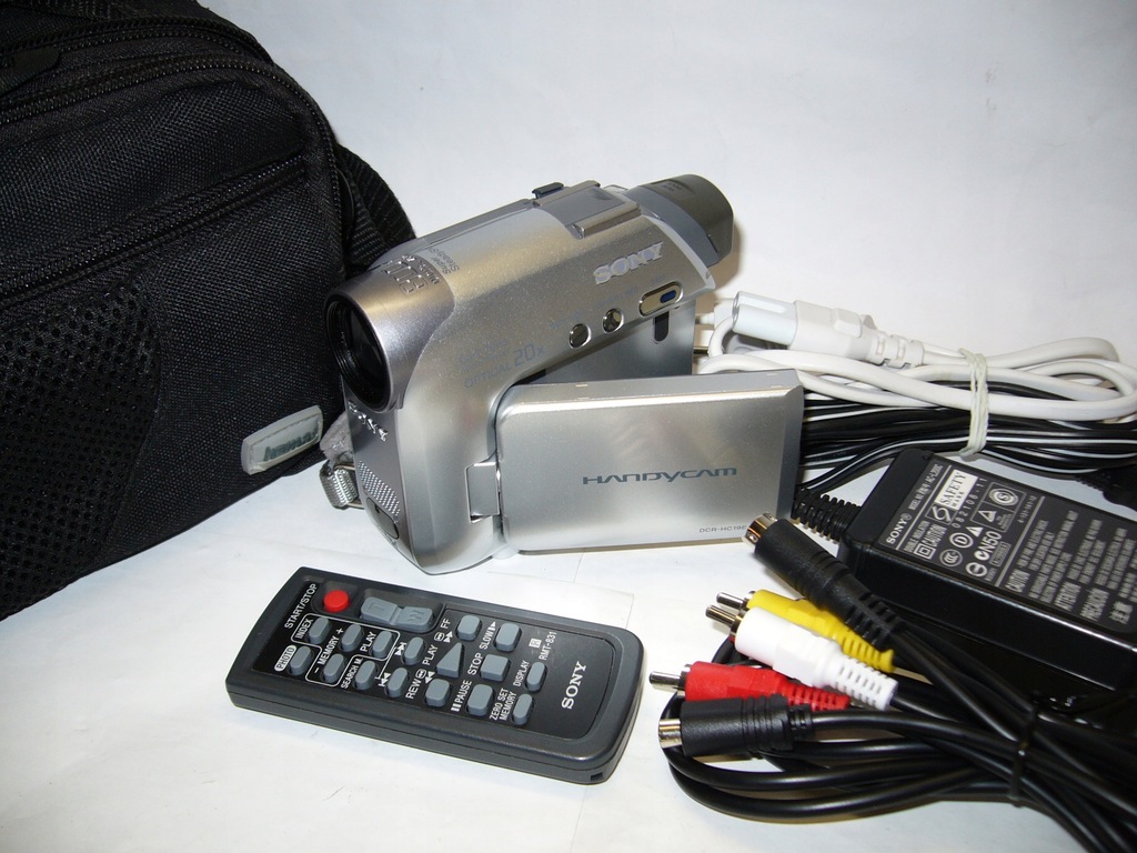 SONY DCR-HC19E - zgraj kasety MiniDV w Pal-u /NTSC - 12489335839 - oficjalne archiwum Allegro