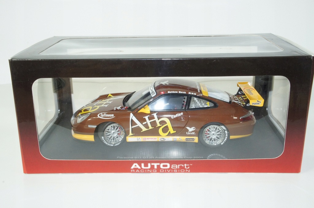 Model 1:18 AUTOART 80489 Porsche 911 GT3R jak NOWY - 12932928859 ...