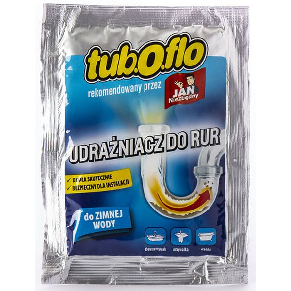 TUB.O.FLO udrażniacz do rur zimna woda 60g - 11791354331 - oficjalne ...