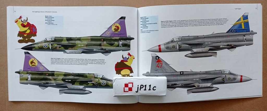 Купить Saab 37 Viggen - Fighting Colors Р. Дж. Каруана: отзывы, фото и ...