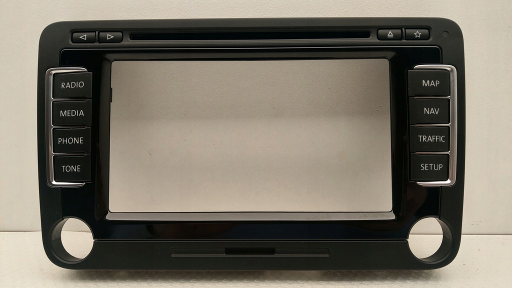 VW RADIO NAWIGACJA RNS 510 PANEL PRZEDNI FRONT - 13655006473 - oficjalne archiwum Allegro