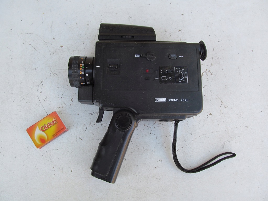 Stara Kamera MINI 3 SERVOFOCUS EUMIG Vario Sound - 12268643678 - oficjalne archiwum Allegro