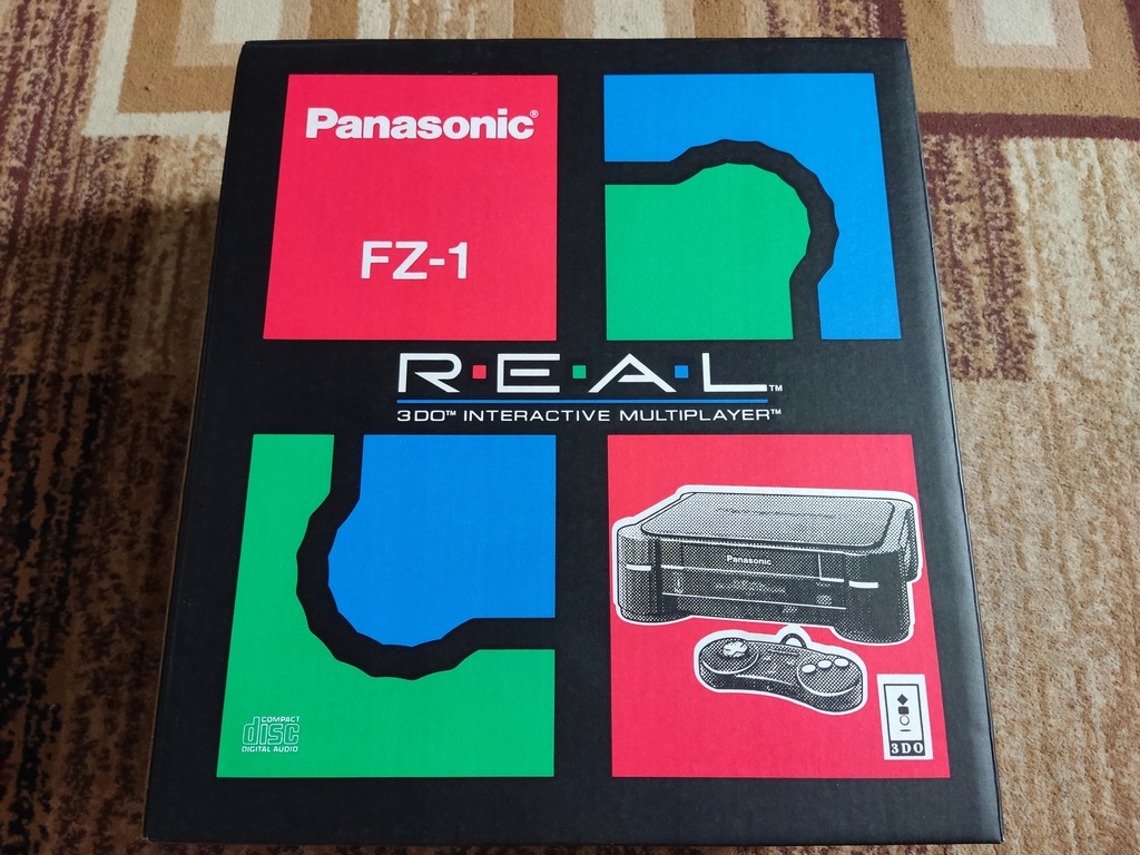 Konsola 3DO FZ1+pad+box+gra+kabel AV - 16567392410 - oficjalne archiwum ...