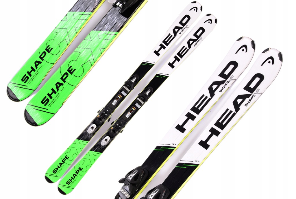 NARTY HEAD SHAPE CX 177cm DB+ STAN SERWIS - 12884214383 - oficjalne ...