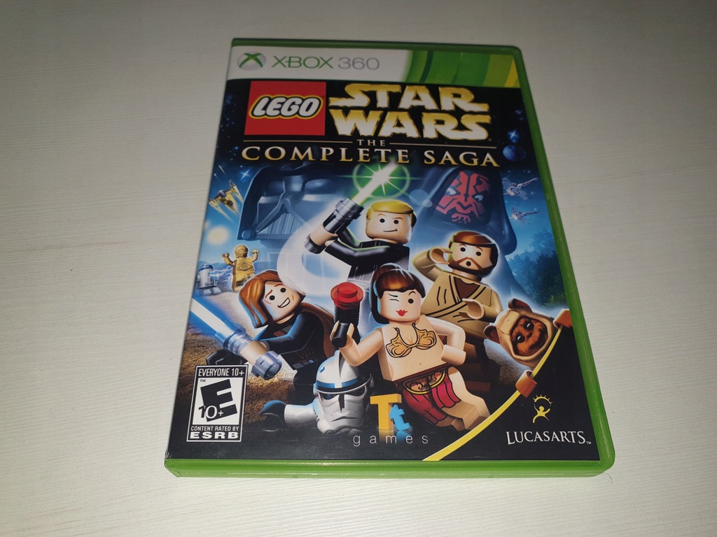 LEGO STAR WARS COMPLETE SAGA XBOX 360 ONE X SERIES - 12328836651 ...