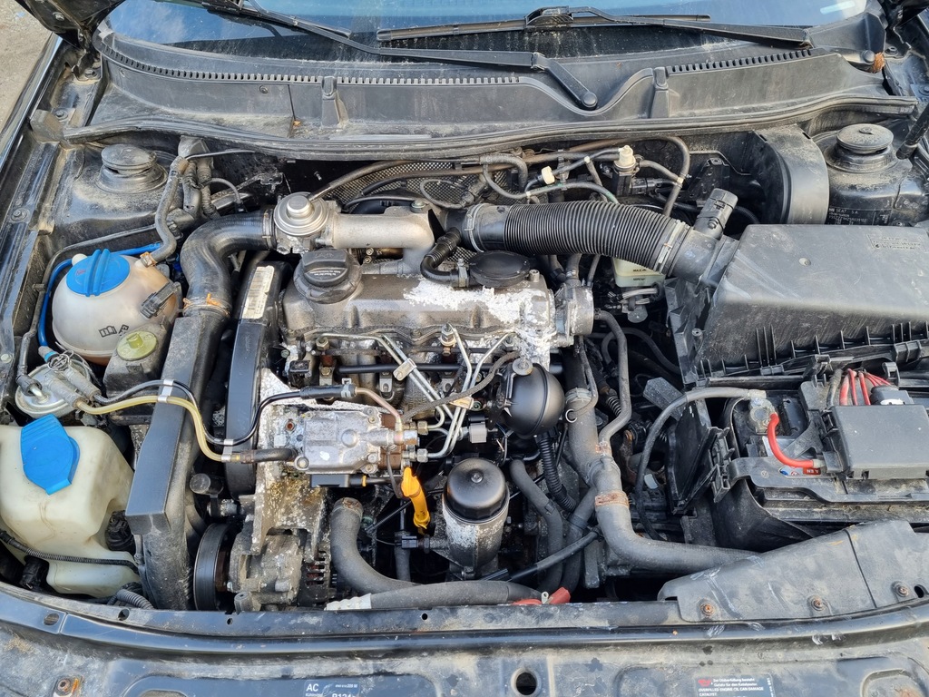 SILNIK 1,9 TDI 90KM ALH LEON I GOLF IV AUDI A3 BOR - 12736723360 ...