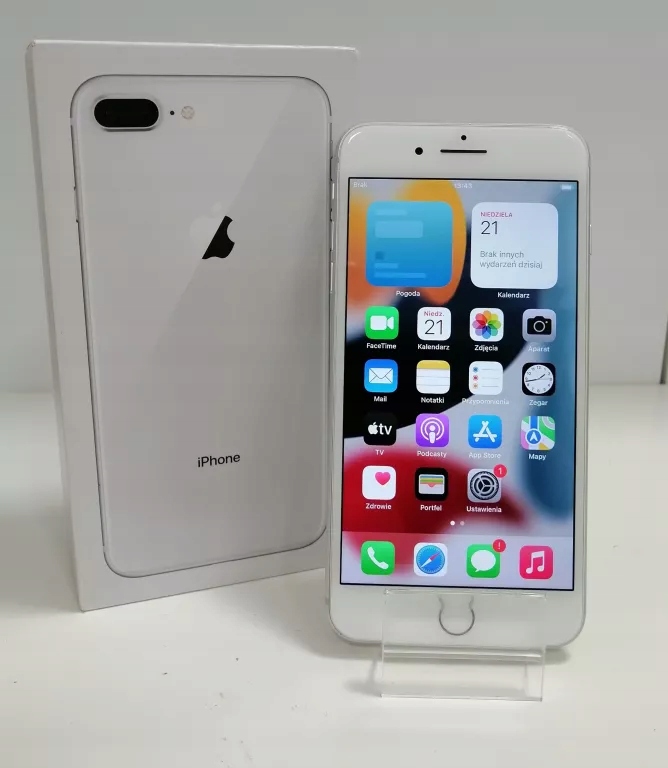 TELEFON IPHONE 8 PLUS KOMPLET - 12536161159 - oficjalne archiwum Allegro