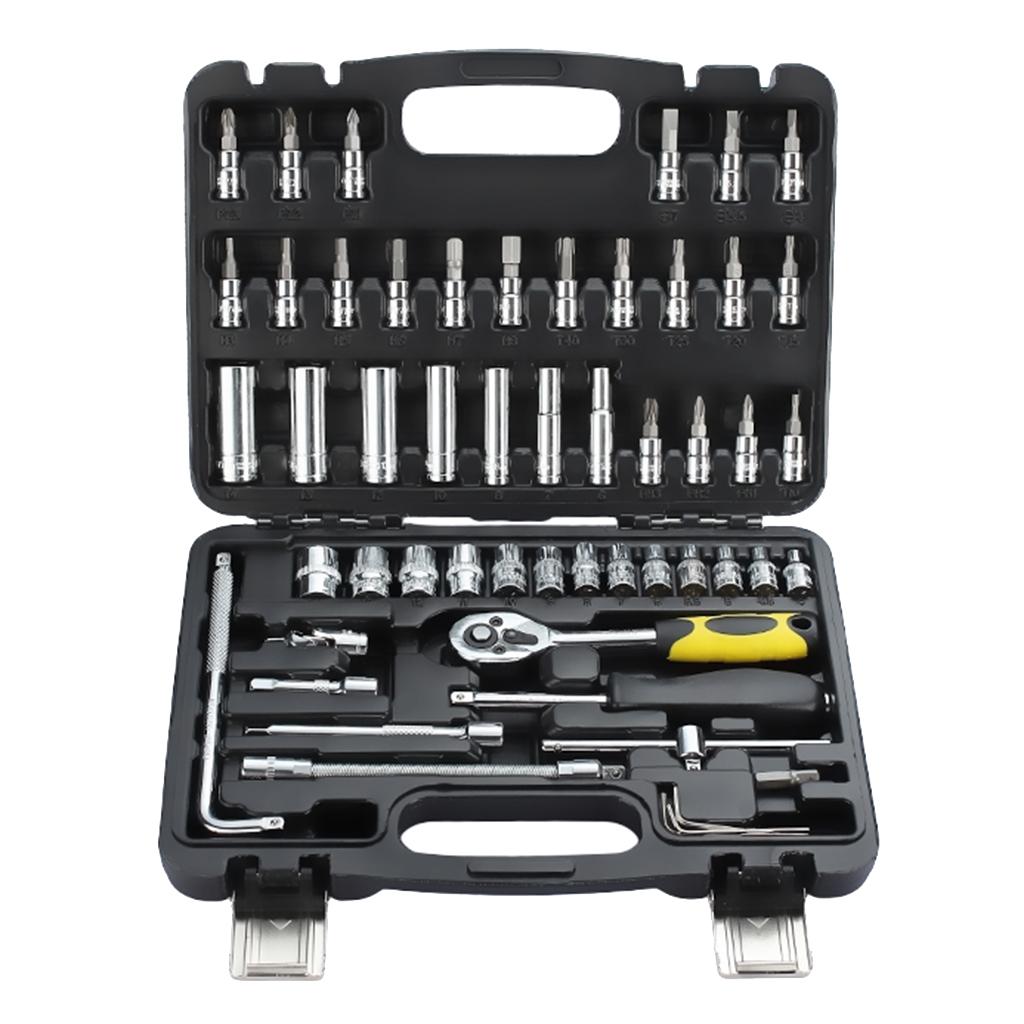 54Pcs Car Repair Tool Set Auto Spanner Screwdriver Socket Combo Tools Kit - 14508361659 ...