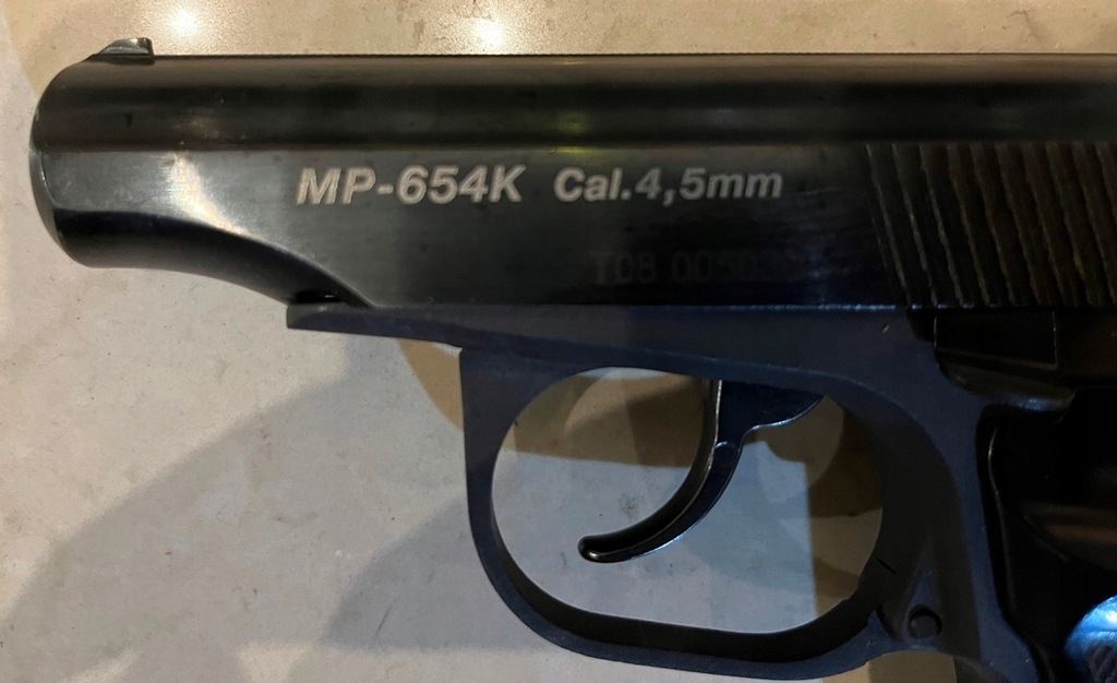 Wiatrówka MAKAROV BAIKAŁ MP-654K Oryginał Russia - 13015284219 ...