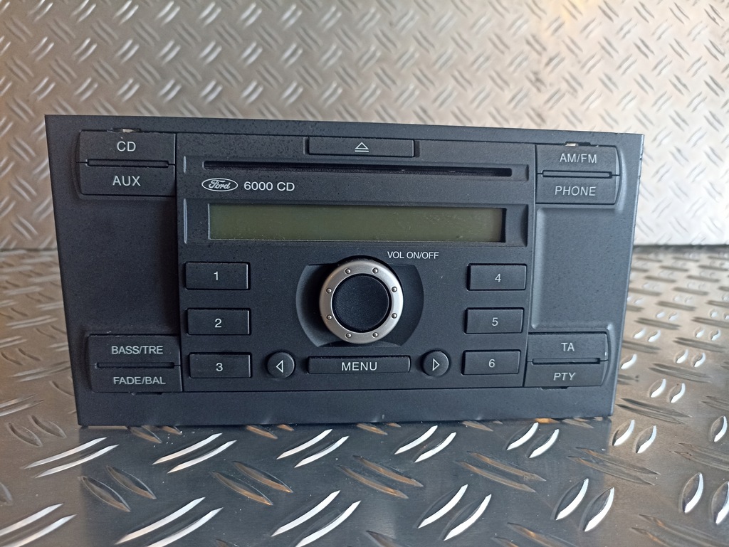 RADIO CD FORD FOCUS MK2 FUSION LIFT 6000CD kod - 12423512731 ...