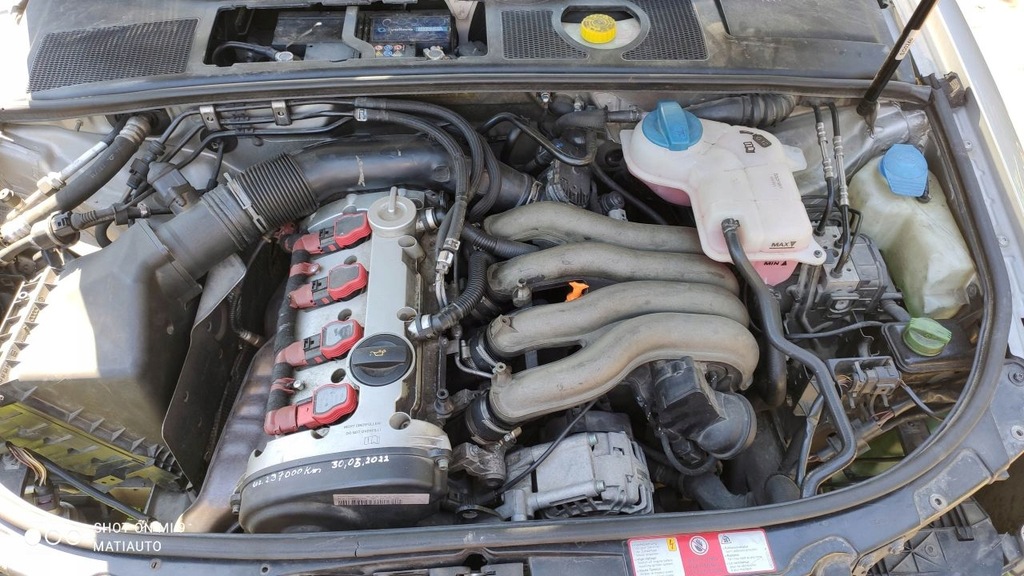 Silnik 2.0 FSI AWA 150KM audi A4 B6 - 12264269763 - oficjalne archiwum ...