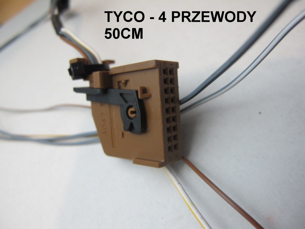 wtyczka wtyk gniazdo Tyco 18 pin 4p Fiat Panda II - 6542393771 ...