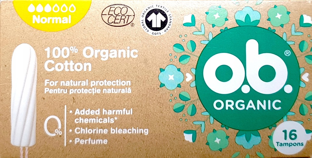 Tampon OB 16szt. ORGANIC Normal - 12186381573 - oficjalne archiwum Allegro Tampon OB 16szt. ORGANIC Normal - 12186381573 - oficjalne archiwum Allegro