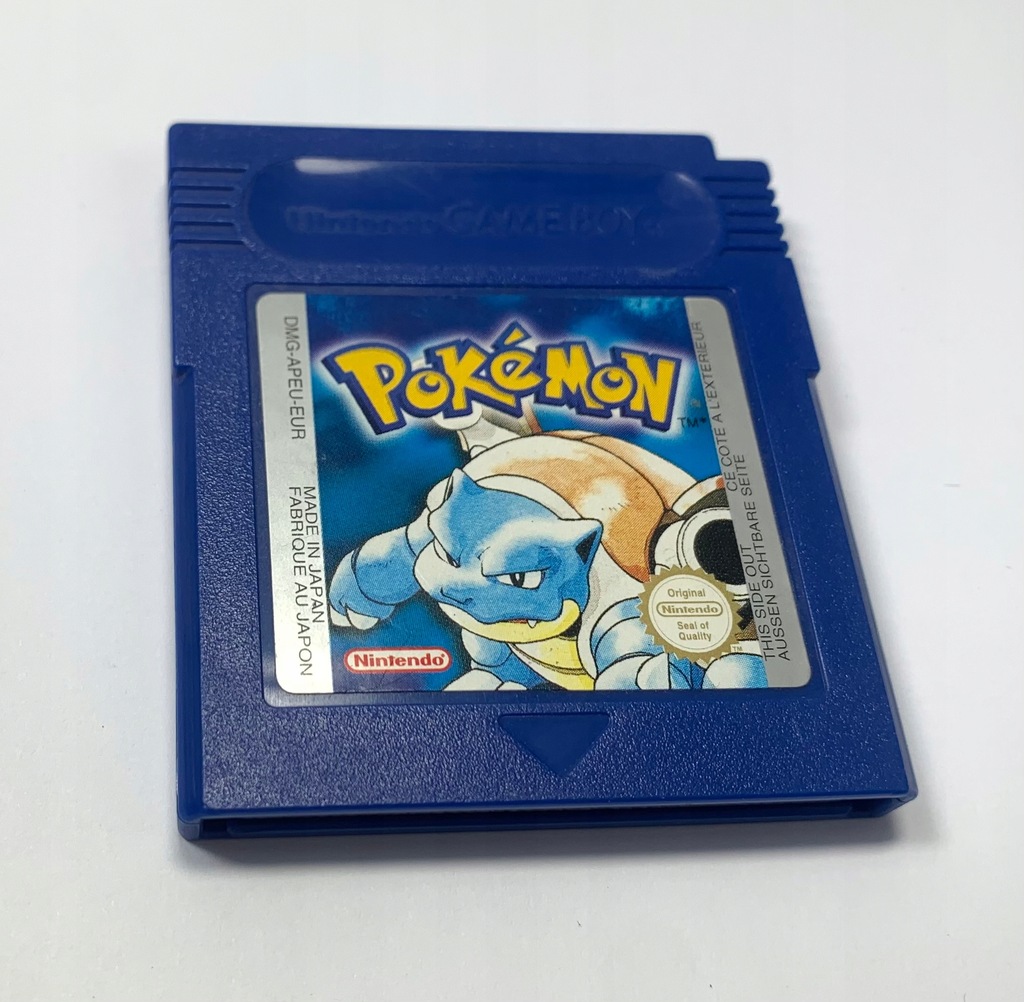 Pokemon Blue Game Boy - 12505999445 - oficjalne archiwum Allegro