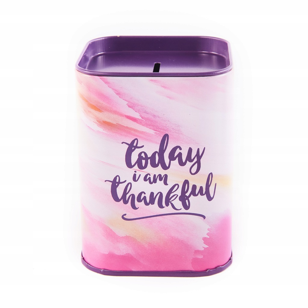 OZDOBNA SKARBONKA OTWIERANA PUSZKA RÓŻNE KOLORY - 12721023964 - oficjalne archiwum Allegro