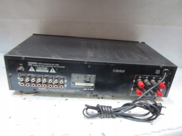 Купить УСИЛИТЕЛЬ DENON PMA-280 — № S172: отзывы, фото и характеристики ...