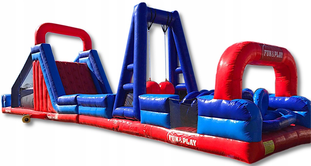 Dmuchany tor przeszkód Ninja warrior dmuchaniec - 10446750191 ...
