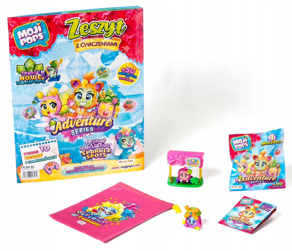 MOJI POPS ZESTAW STARTOWY SERIA ADVENTURE, FIGURKI - 10137133556 ...