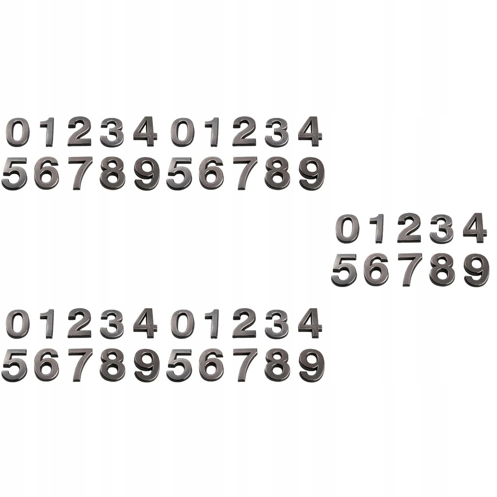 Adhesive Mailbox Numbers House Metal 50 Pcs - 13704261658 - oficjalne ...