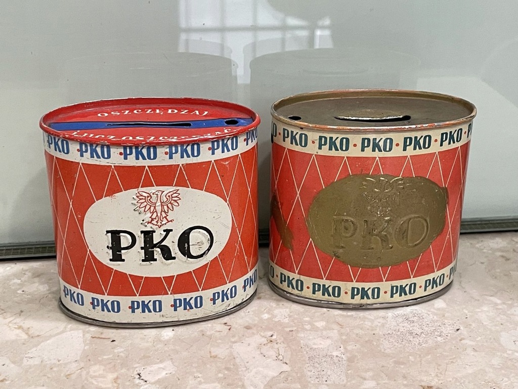 2 PUSZKI - PUSZKA PKO - SKARBONKI - PRL - KRAKÓW - 12536774589 ...