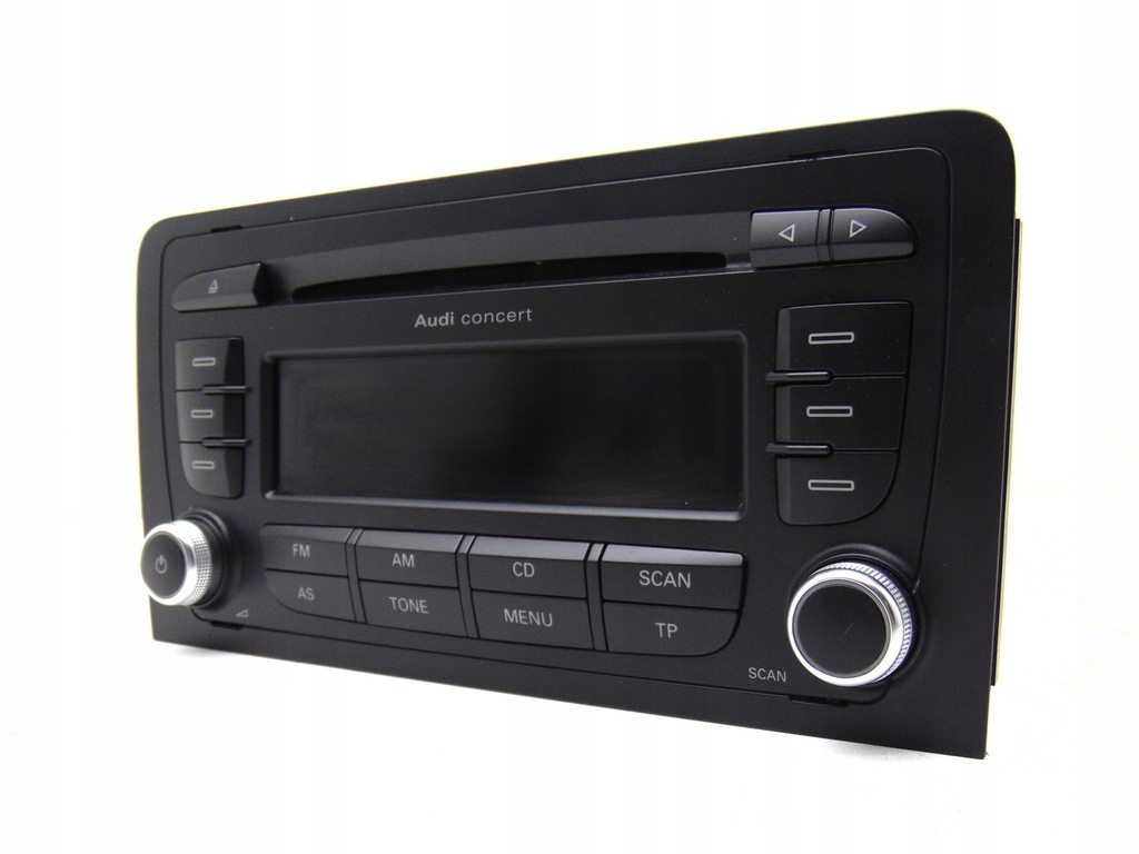 RADIO CD CONCERT 8P0035186AB AUDI A3 8P LIFT 08-12 - 12344321222 - oficjalne archiwum Allegro