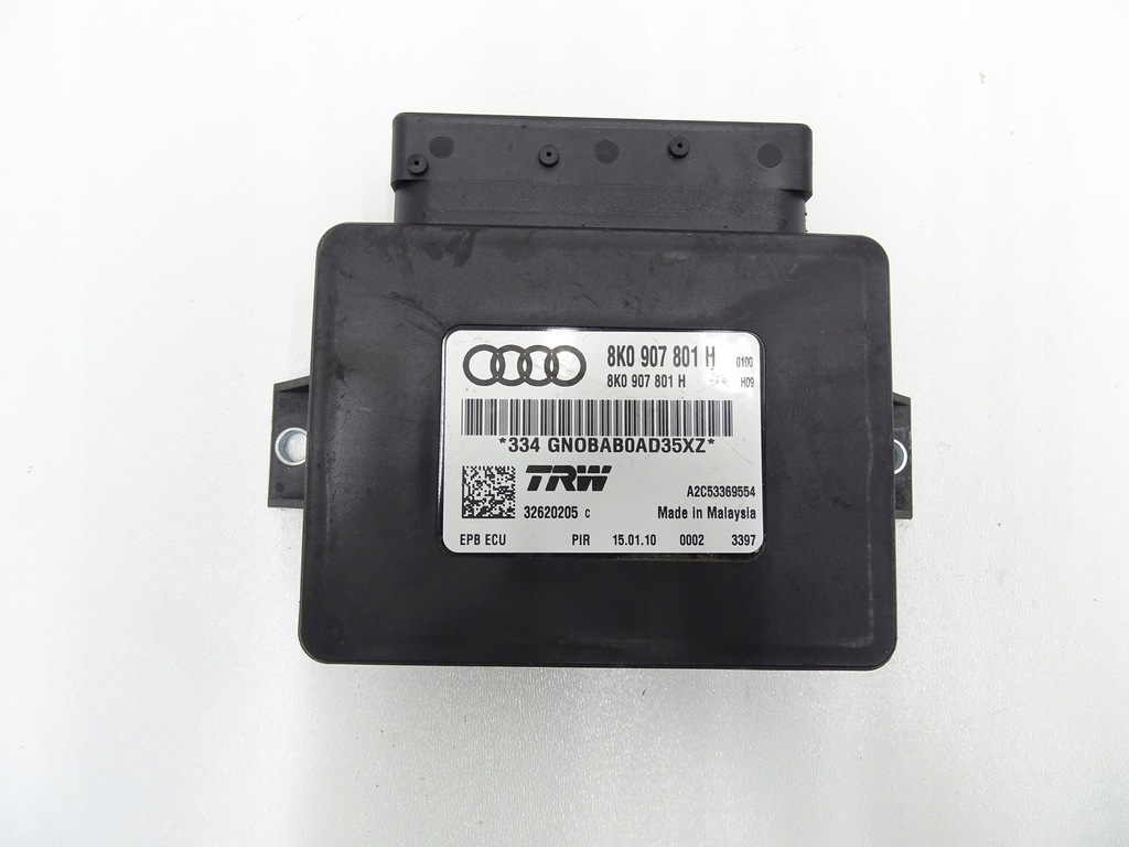 MODUŁ STEROWNIK HAMULCA RĘCZNEGO 8K0907801H AUDI A5 8T A4 B8 - 15015522068 - oficjalne archiwum ...