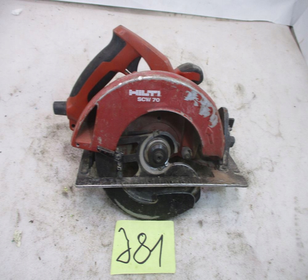 PIŁA TARCZOWA RĘCZNA HILTI SCW 70 - 12679292204 - oficjalne archiwum ...