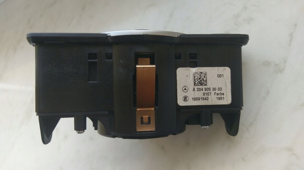 MERCEDES C KLASA W204 WŁĄCZNIK ŚWIATEŁ A2049053003 - 11886974896 ...