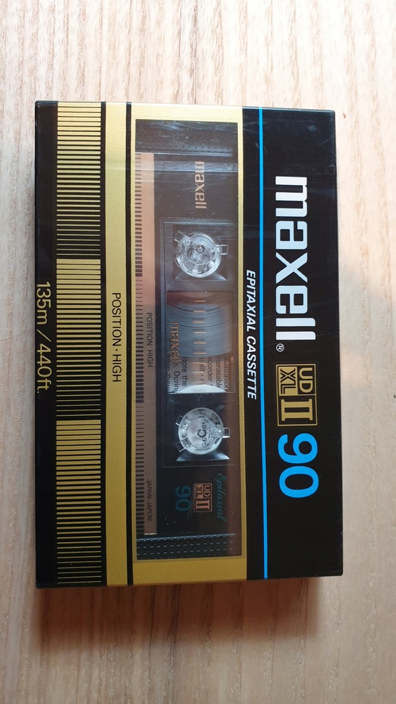 Kaseta magnetofonowa MAXELL UDXL II 90 - 12717488559 - oficjalne archiwum Allegro