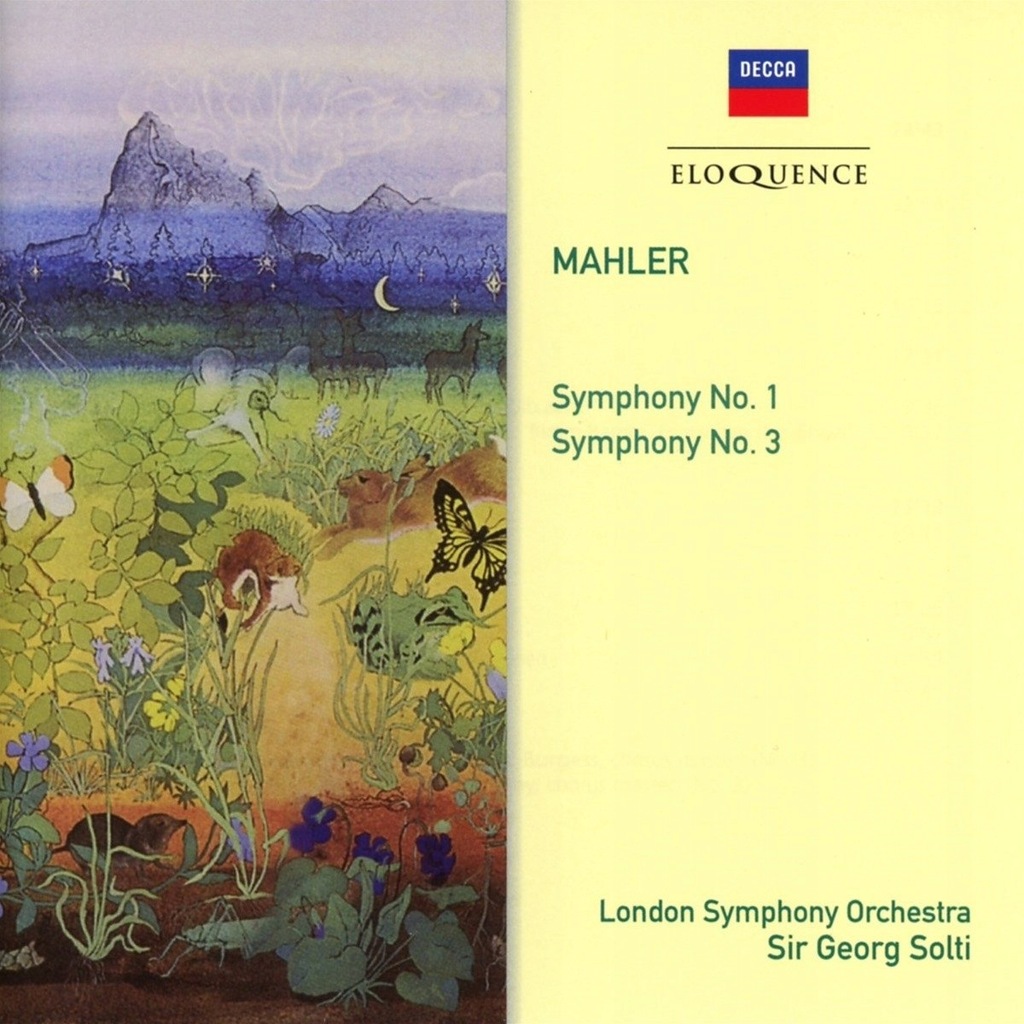 Płyta Georg Solti Mahler: Symphonies No.1 & 3 - 13396814199 - oficjalne archiwum Allegro