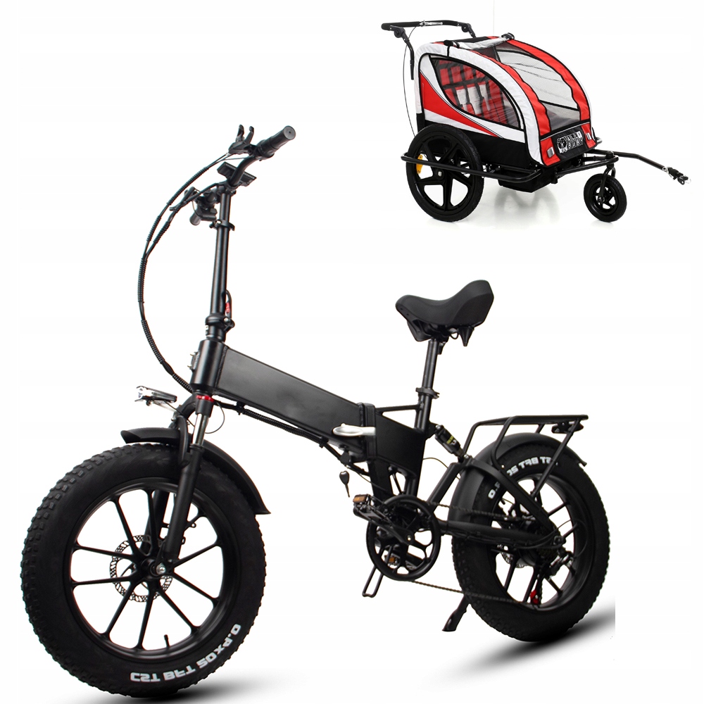 Rowery Elektryczne 750W RX20 48V Skladany EBIKE - 12347457480 ...