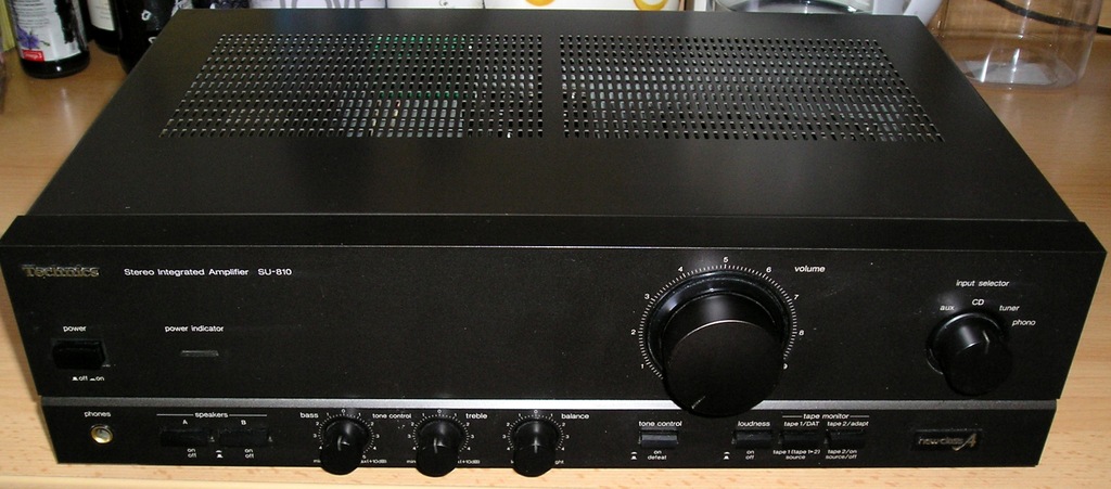 Wzmacniacz Technics SU 810 80W /8 ohm New Class A - 12460728039 - oficjalne archiwum Allegro