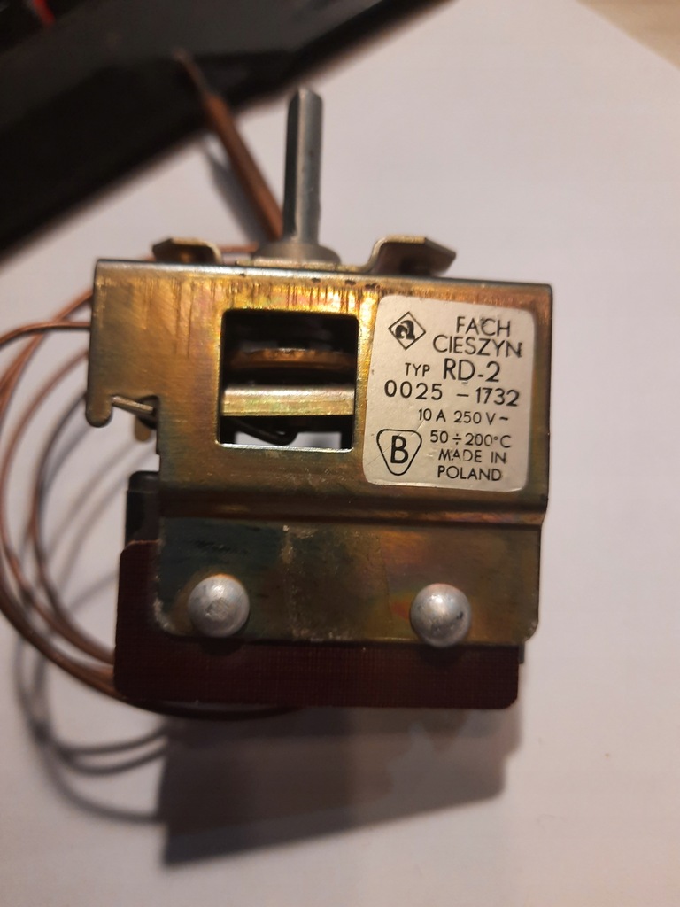 Termostat piekarnika RD2 - 12484389047 - oficjalne archiwum Allegro