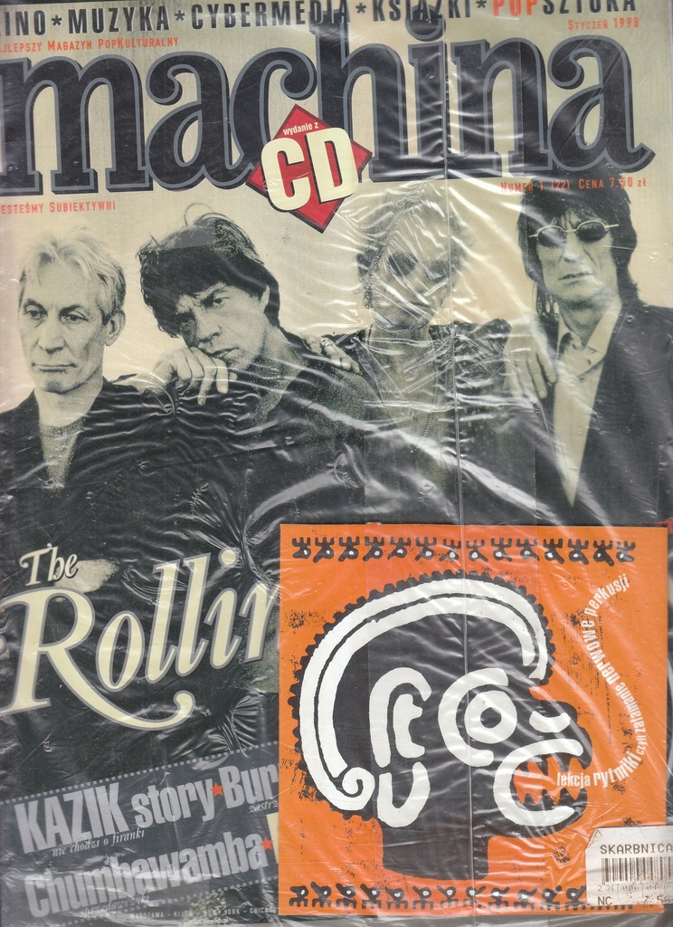MACHINA CD 1/1998 PL - 15068110941 - oficjalne archiwum Allegro
